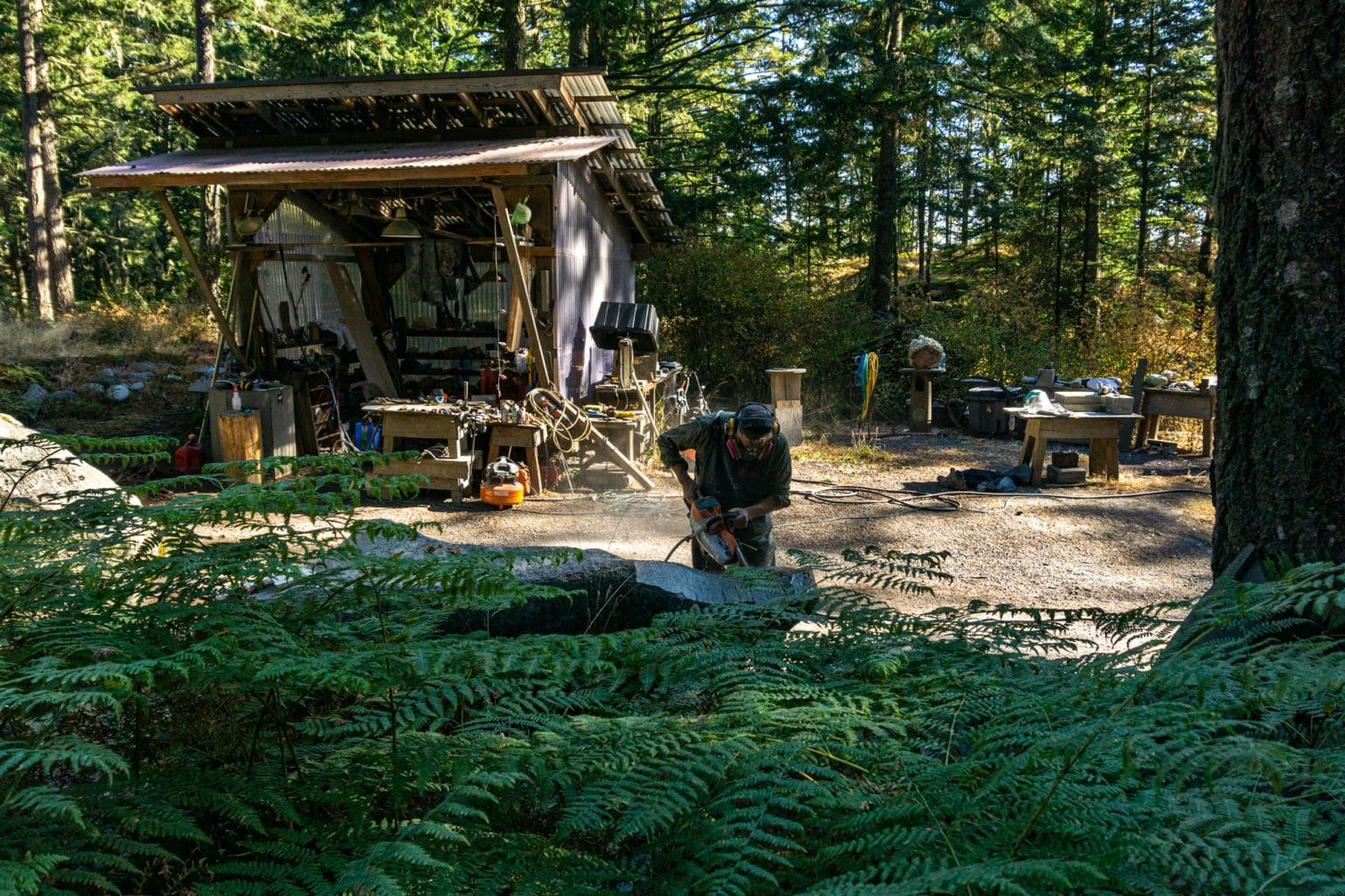 Drawing the Story Out of Stone: Sculptor Tom Small