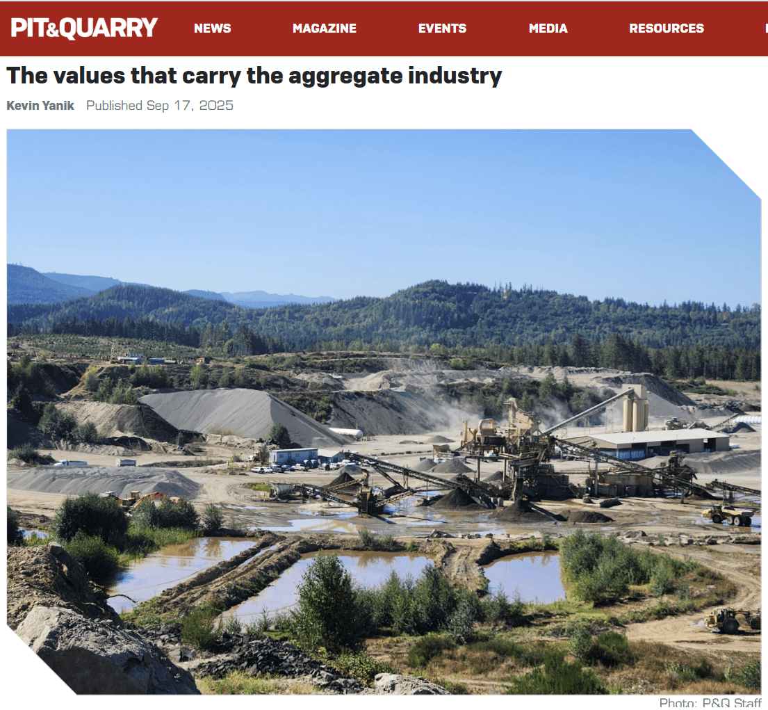 Pit & Quarry Magazine Visits Washington Rock Quarries